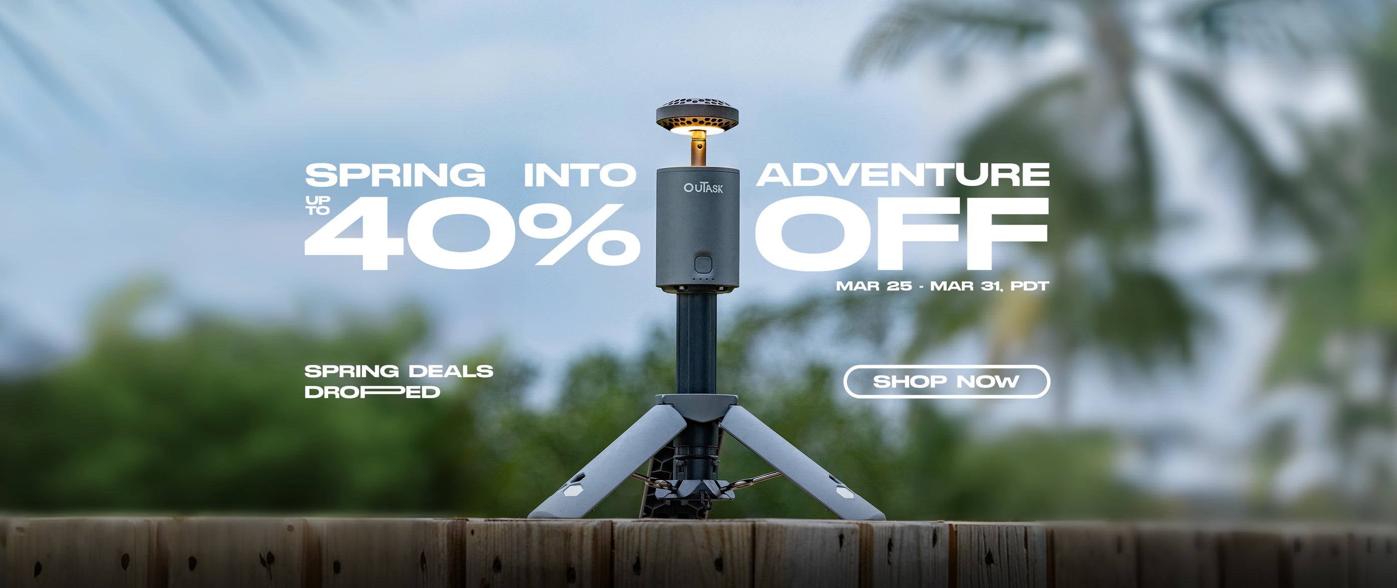 ouTask Telescopic Lantern for Camping & Off-road - ouTask official