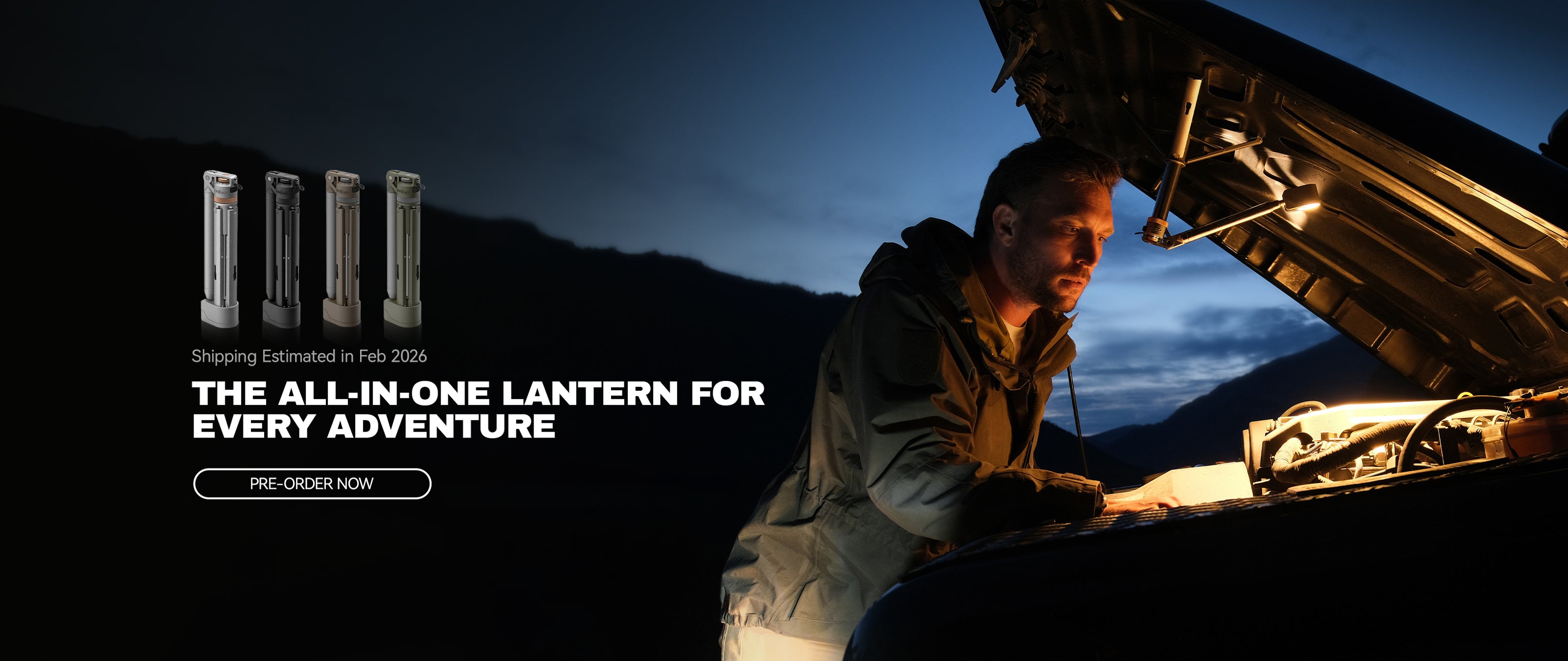 ouTask Telescopic Lantern for Camping & Off-road - ouTask official