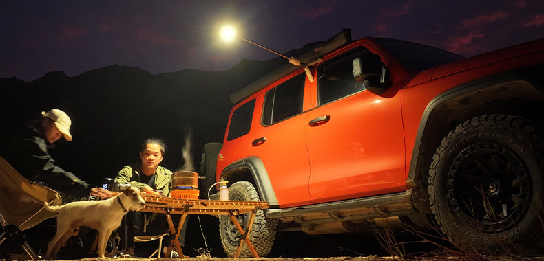 ouTask Telescopic Lantern for Camping & Off-road - ouTask official