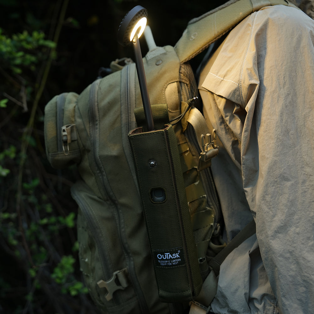 Telescopic Lantern Protective Case – Rugged, MOLLE-Compatible | OUTASK