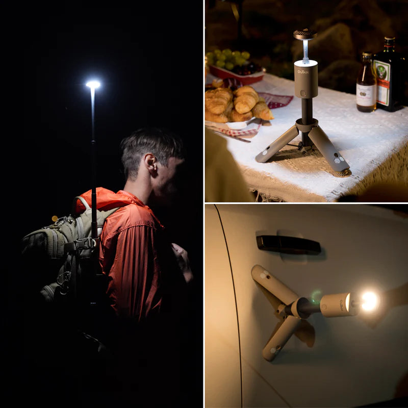 OUTASK Portable Work Light Telescopic Lantern | Rechargeable Light